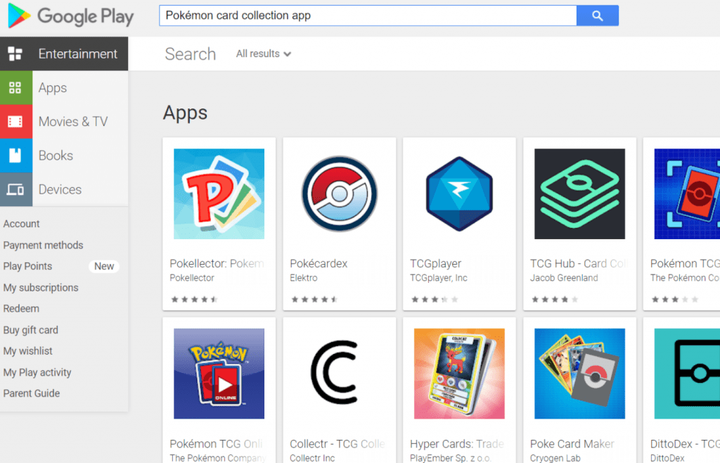 5 Best Apps for Pokemon Card Collections - IndoorGameBunker
